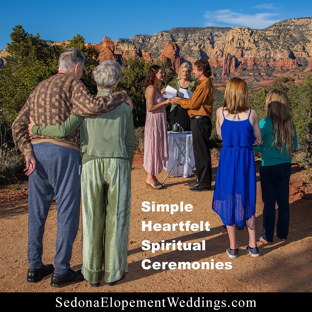 Spiritual Elopement Weddings in Sedona