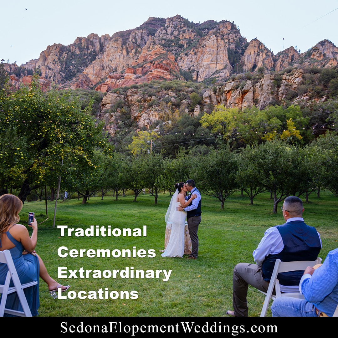 Fantastic Traditional Sedona Wedding